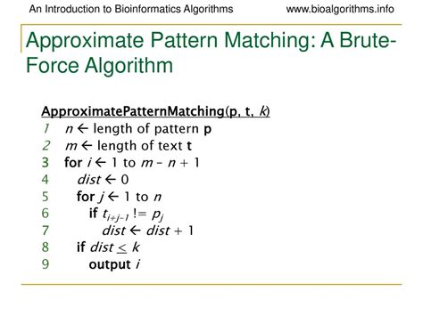 Combinatorial Pattern Matching Ppt Download