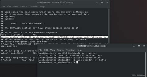 units4 linux中的用户管理 linux4 4项目实训 csdn博客