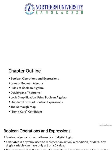 Chap 4 Pdf Boolean Algebra Teaching Mathematics