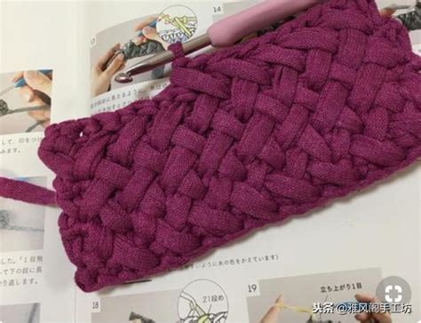 「布條線」鉤針編織包包華麗轉身後的色彩 每日頭條