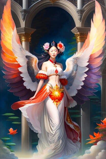 Premium Photo Japanese Angel