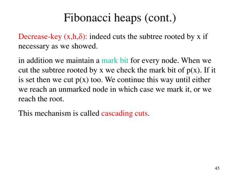 Ppt Binomial Heaps Fibonacci Heaps And Applications Powerpoint