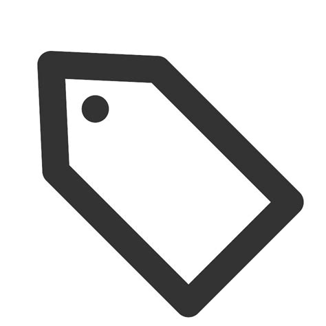 Tag Empty Vector Svg Icon Svg Repo