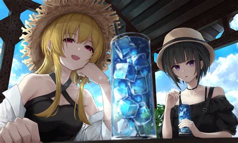 Shirayuki Chiyo And Kurosaki Chitose Idolmaster And More Drawn By Nakata Nkt Vvd Danbooru