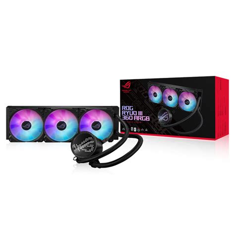 Asus ROG RYUO III ARGB AIO Liquid CPU Cooler ROG RYUO III ARGB Msy Com Au