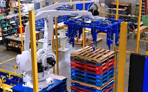 Palletizing Automated Motion Robotic Solutions Robotic Pick Pack