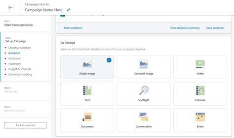 How To Setup Linkedin Ads Digitalfeet