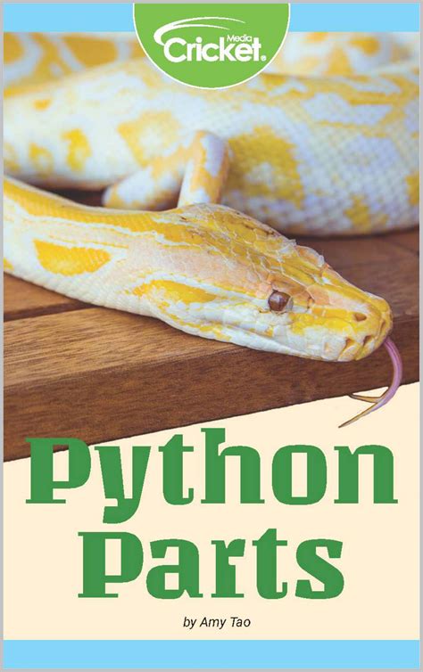 Python Parts Cmke By Amy Tao Goodreads