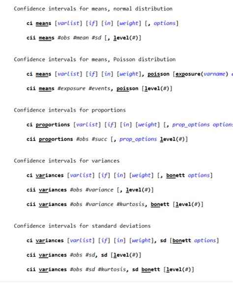 笔记整理stata的基本统计分析 知乎