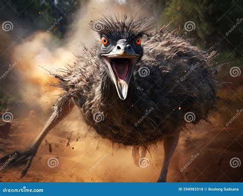 Ostrich Stock Illustration Illustration Of Wildlife 294983318