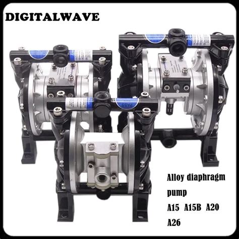 A 15 미니 공기 작동식 페인트 펌프 알루미늄 합금 다이어프램 펌프 Aliexpress