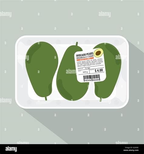 Avocado Pack Vector Illustration Stock Vector Image And Art Alamy
