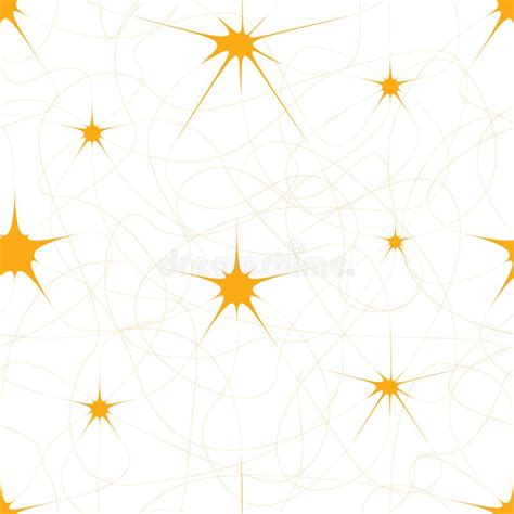 Neurons Seamless Pattern With The Image Of Patterns In The Form Of Neurons Abstract Pattern Of