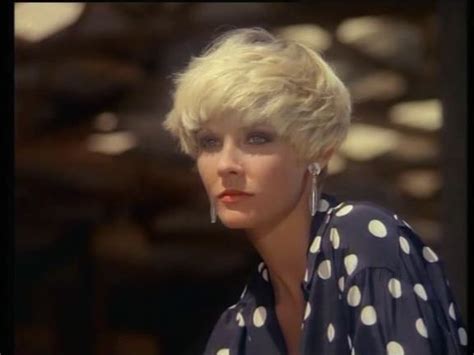 Kimberly Foster Various Satin Blouses Wedge Hairstyles Kimberly