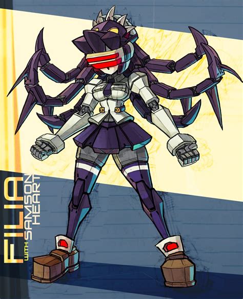 Official Skullgirls Fan Art By Persona Skullgirls X Virtua Flickr