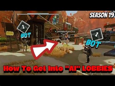 How To Get AI Bot Lobbies In Apex Legends YouTube