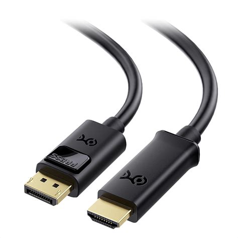 Cable Matters Pozłacany kabel DisplayPort do HDMI metry Amazon pl Elektronika