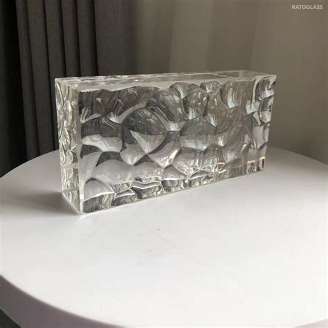 2024 Rectangular Ultra Clear Glass Glass Brick Glass Blcok Buy Modern Glass Bricks Glass