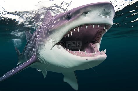 深海中的鲨鱼高清图片下载 正版图片600444953 摄图网