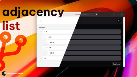GitHub Saade Filament Adjacency List A Filament Package To Manage Adjacency Lists Aka Trees