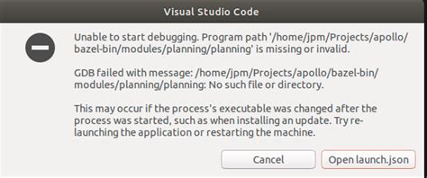 Debug Apollo 6 In Vs Code · Issue 13205 · Apolloautoapollo · Github