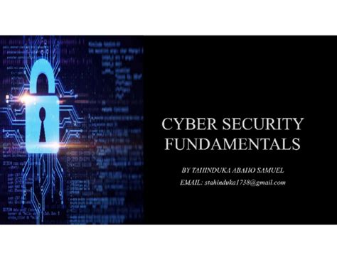 Pdf Cyber Security Fundamentals