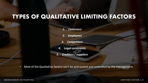 Limiting Factor In Decision Making Pptx Business Accounting And Finance Business