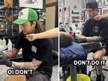 Video Tattoo Artists Speak On Couples Getting Tattoo Of Partner S Name Daily Mail Online