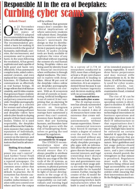 Deepfakes Responsibleai Cybersecurity Deepfakedetection Aiethics… Pi Labs Ai