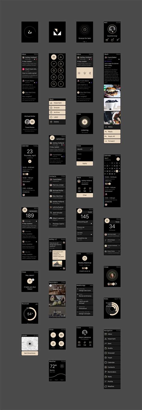 MAIL UI Kit For Sketch Freebie Supply