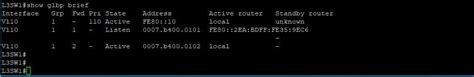 Solved Glbp For Ipv6 Cisco Community