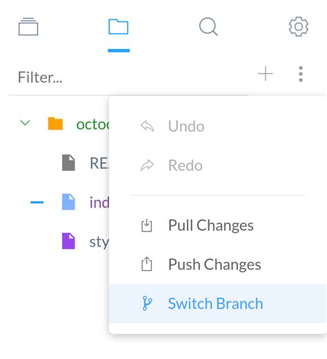 Git Features Spck Editor Documentation