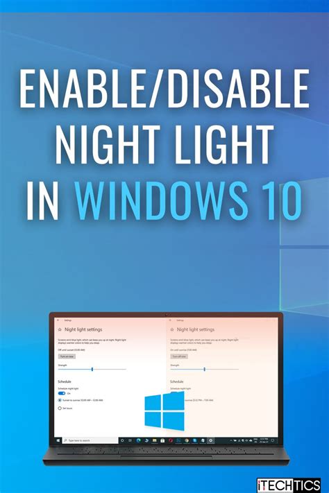 Ways To Enable Disable Night Light In Windows Night Light Windows Windows