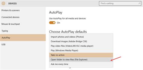 Set Up Autoplay Defaults In Windows 10