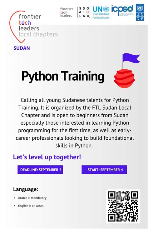 Frontier Tech Leaders Programme On Linkedin Ftl Pythonprogramming Techforgood Digitalskills
