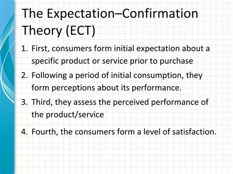 Expectation Confirmation Theory English Pptx