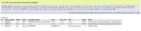 Php Mysql Query Execution Optimization Issue Stack Overflow