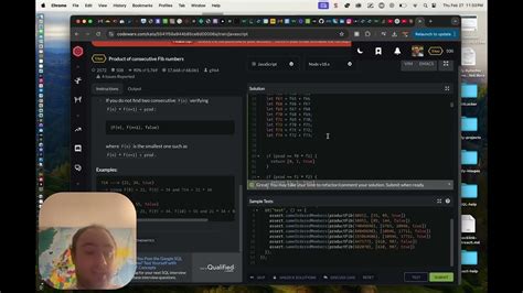 Codewars Javascript Product Of Consecutive Fibonacci Numbers Challenge