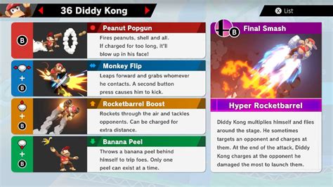 Diddy Kong Super Smash Bros Ultimate Walkthrough Neoseeker