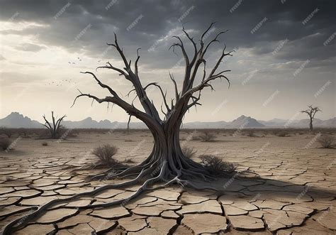 A Hauntingly Desolate Landscape Depicting The Apocalypse Of Earth