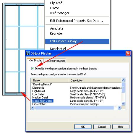 Model Display Configuration Part