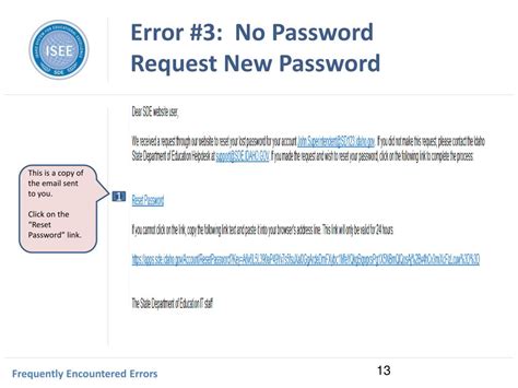Ppt Idaho Department Of Education Common Errors And Solutions Powerpoint Presentation Id 1454058