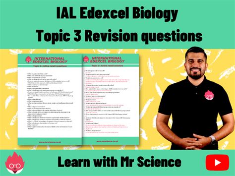 Ial Edexcel Biology Topic 3 Revision Questions Teaching Resources