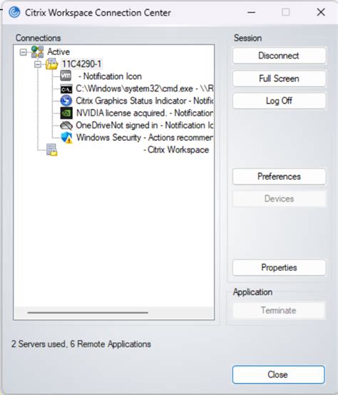Applications Citrix Daas