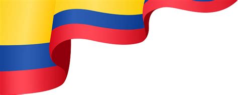 Png 또는 투명 한 배경에 고립 된 콜롬비아 플래그 콜롬비아의 상징 배너에 대 한 템플릿 카드 광고 홍보 비즈니스 일치 국가 포스터 벡터 일러스트 콜롬비아 국기에 대한