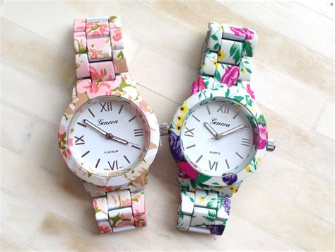 Geneva Floral Watches ~ Watches ~ Pinterest Floral Bracelet