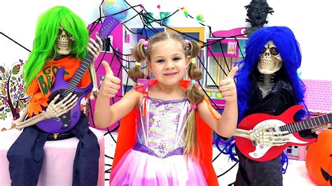 Naglaro Sina Diana At Roma Ng Halloween Adventure Youtube
