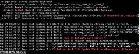 failed to start file system check vcenter 7 jordansphere