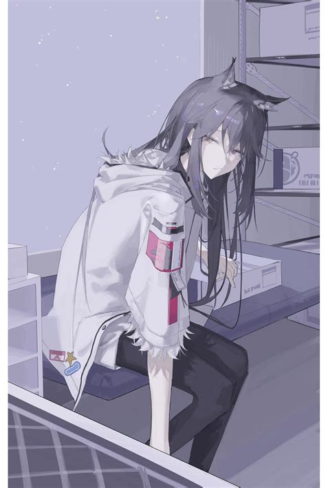 Texas And Texas Arknights Drawn By Ay4la Danbooru